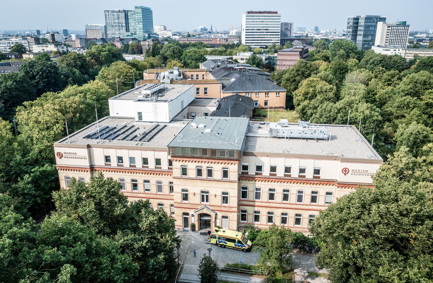 Kath. Marienkrankenhaus Hamburg Neubau HNO | Denkmal + Bestand ...